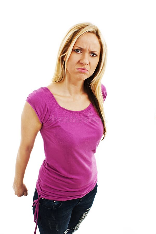 8,359 Angry Blonde Woman Studio Stock Photos - Free & Royalty-Free ...