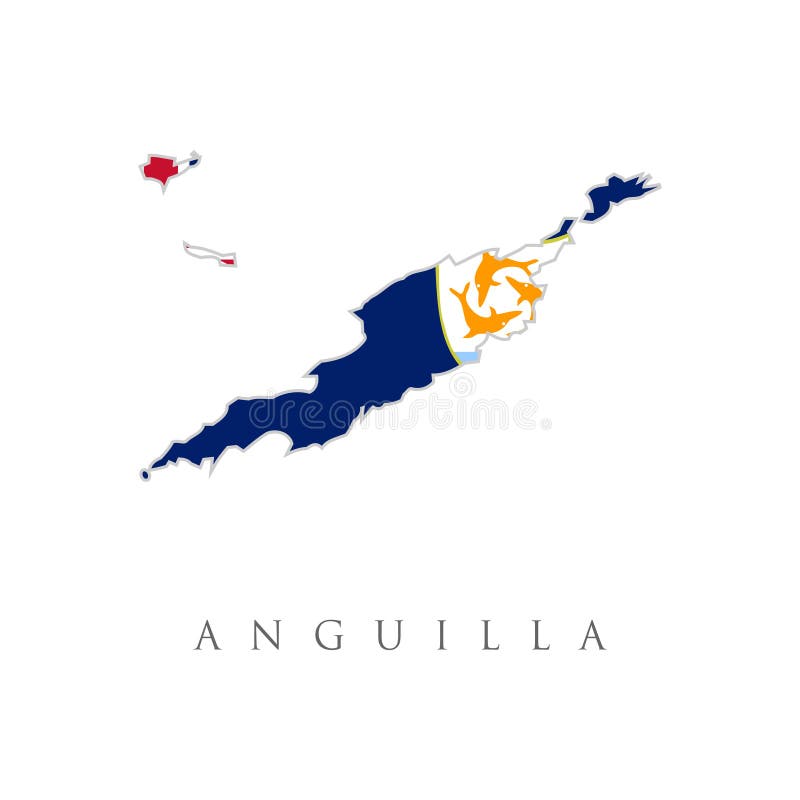 Anguilla Country Outline Stock Illustrations – 90 Anguilla Country ...
