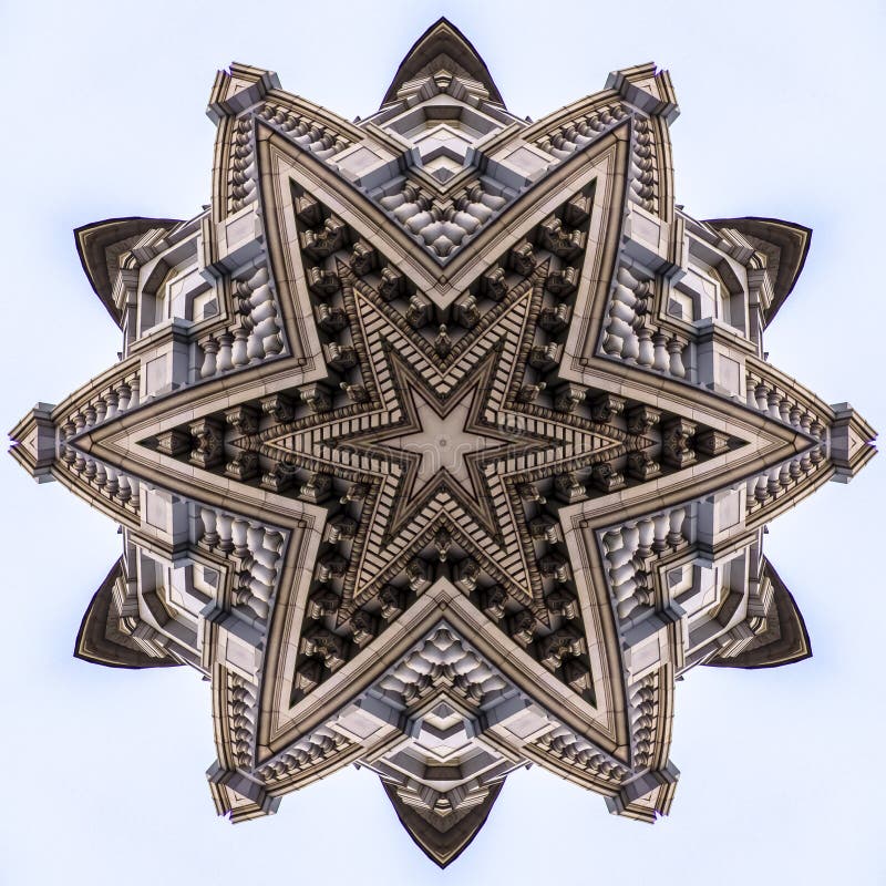 Angular and Complex Star Design from Utah Capital Stock Illustration ...