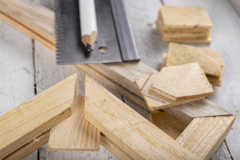 Angular Connection of a Wooden House Stock Photo - Image of abstract ...