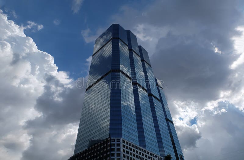 Cladding on Geometric Modern Steel Building Editorial Photography ...
