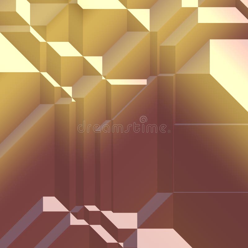 Angular geometric shapes stock illustration. Illustration of etched ...