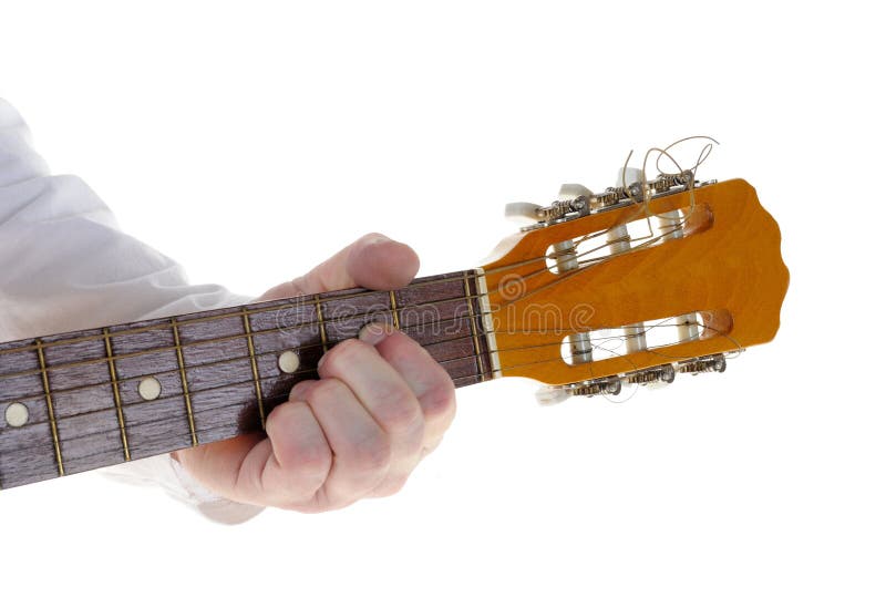 Angular Jogando Uma Corda Da Guitarra Foto de Stock - Imagem de série ...