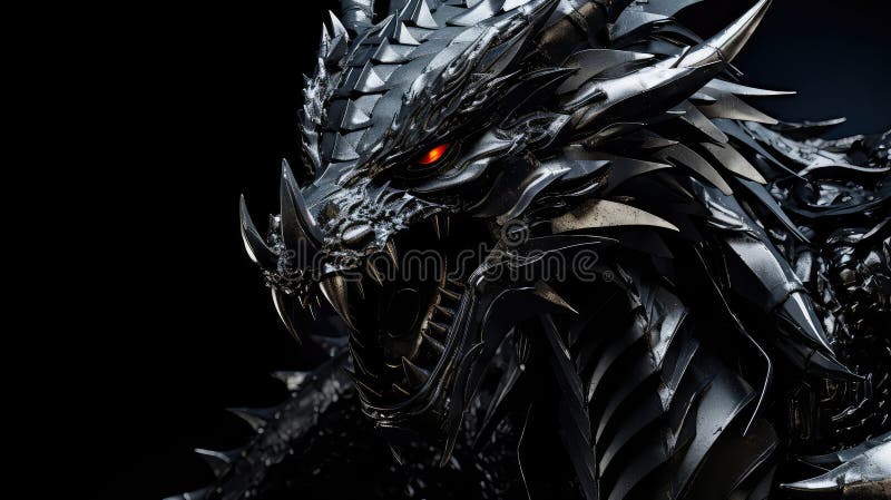 Angular metal black stock illustration. Illustration of shape - 361646839