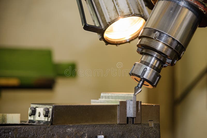 The Angular Milling Process on NC Milling Machine with Chamfer Tools ...