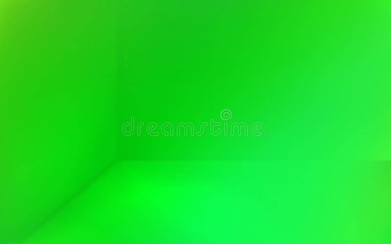 Angular Minimalistic Green Background. Architectural Solution Abstract ...