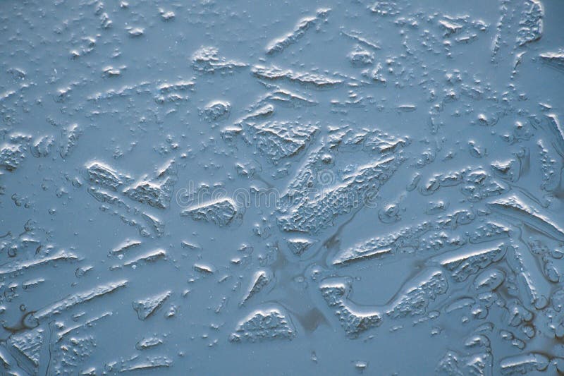 Angular Patterns in Frozen Ice Stock Image - Image of sunlight, rough ...