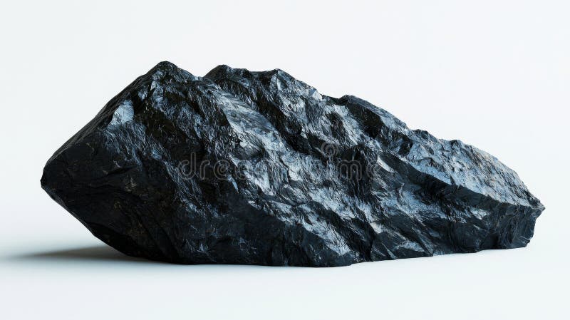 An Angular Rock Structure with a Rough Surface Catches the Eye Against ...