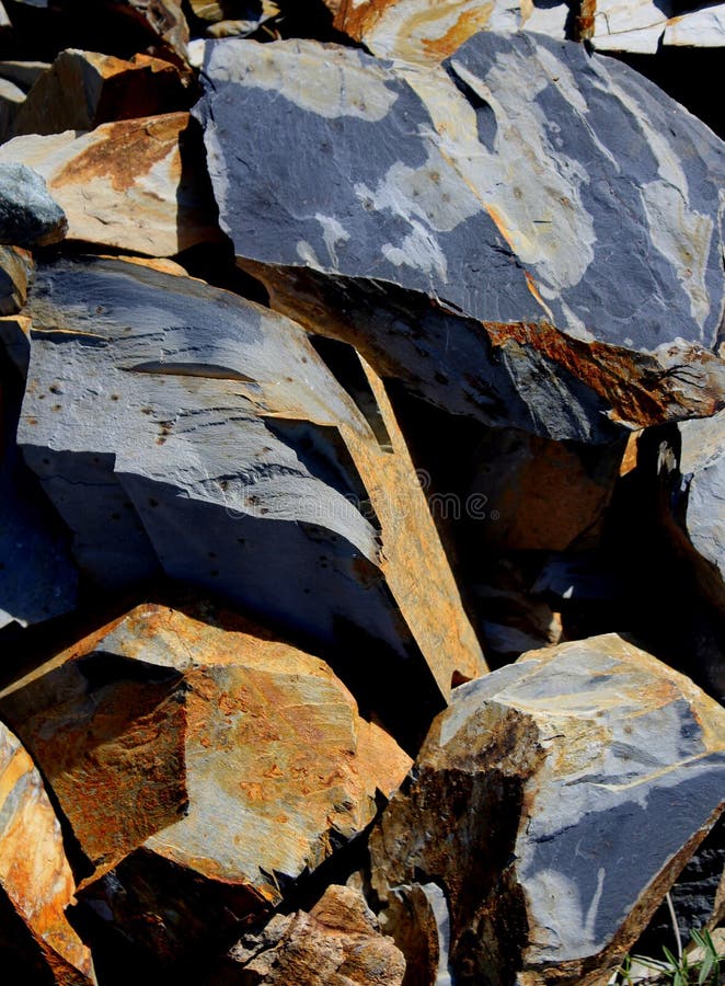 Angular Rocks stock photo. Image of rocks, oregon, fall - 93252074