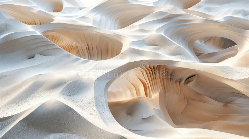 Angular Shapes Overlap and Intertwine Emulating the Overlapping Layers ...