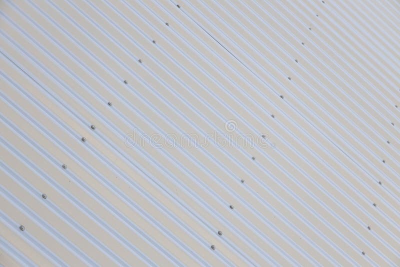 Angular View of Metal Shiny Black Corrugated Surface Stock Image ...