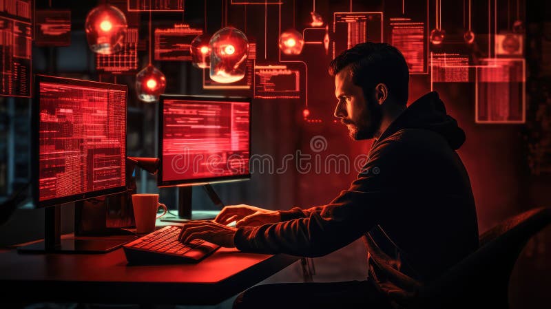 Angular Web Development Red Stock Illustration - Illustration of ...