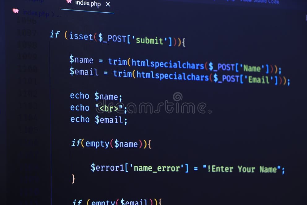 AngularJS in Editor for Website Development. Coding Script Text on Screen Stock Photo - Image of ...
