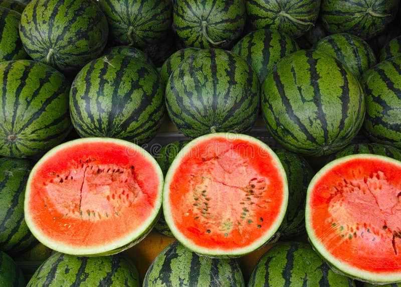 Anguria immagine stock. Immagine di consumo, anguria - 41555677