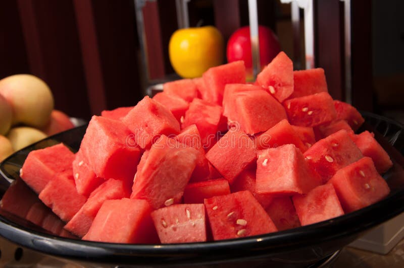 Anguria Quadrata Su Fondo Bianco L'archivio Contiene Un Percorso Ad ...