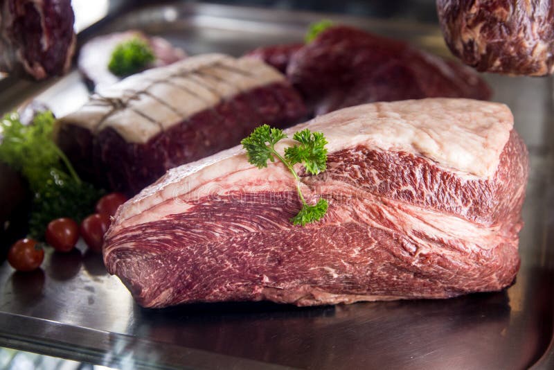 Angus Beef Chuck negro foto de archivo. Imagen de tirada - 70050666