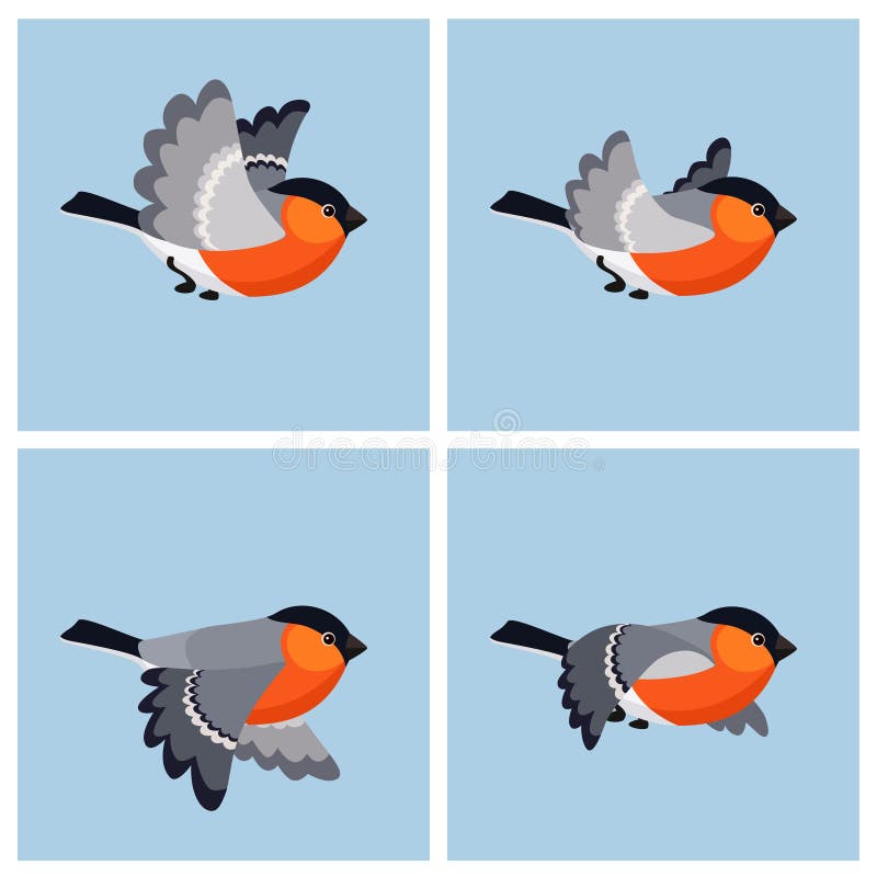 Flying Bird Animation Sprite Sheet Stock Illustrations – 26 Flying Bird ...