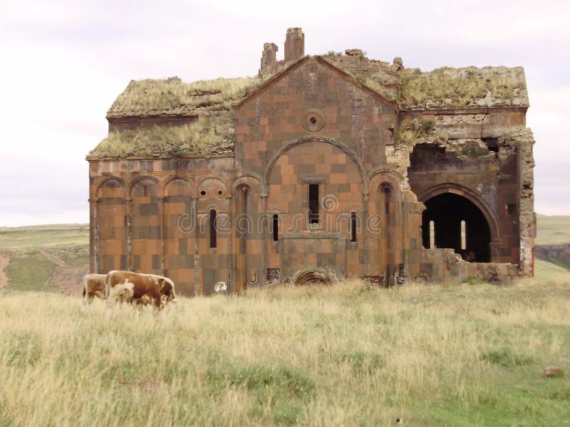 Ani-Cathedral editorial photography. Image of ruins, city - 40137672