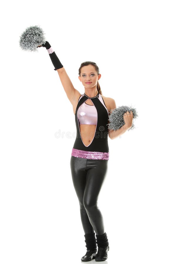 Animadora foto de archivo. Imagen de escuela, actitud - 15589290