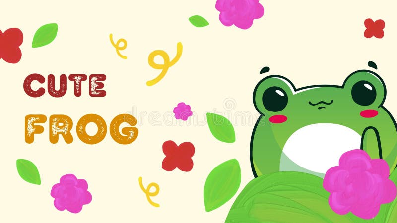 Frog Phone Wallpaper (illustration Image) Stock Illustration ...