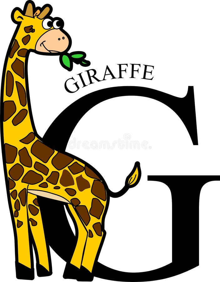 Giraffe Alphabet Svg Animal Letters Svg Cut Files Alphabet Clipart Images