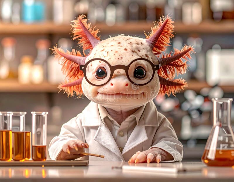 Axolotl Scientist Stock Photos - Free & Royalty-Free Stock Photos from Dreamstime