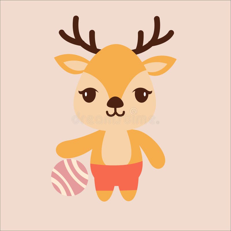 Animal Cartoon Character Mascot Vector Stock Vector - Illustration of ...