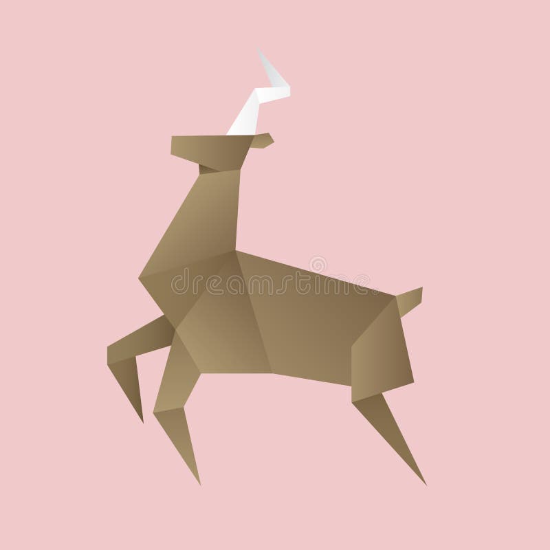 Animal Cartoon Origami Icon Vector Stock Vector - Illustration of ...