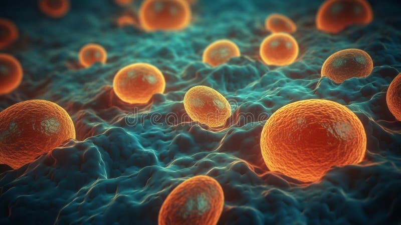 Animal Cell Eukaryote Background Wallpaper for PowerPoint and ...