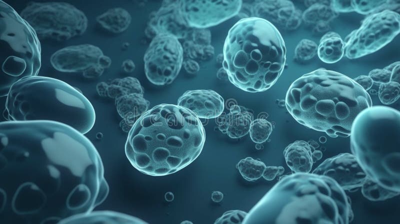 Animal Cell Eukaryote Background Wallpaper for PowerPoint and ...