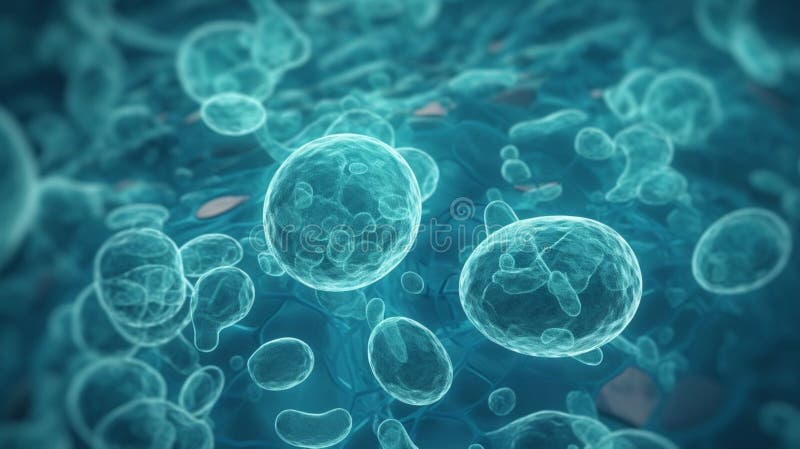 Animal Cell Eukaryote Background Wallpaper for PowerPoint and ...