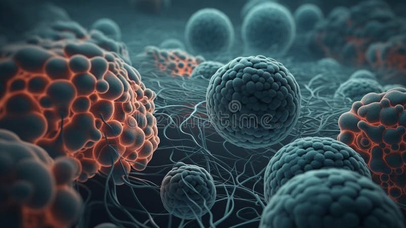 Animal Cell Eukaryote Background Wallpaper for PowerPoint and ...