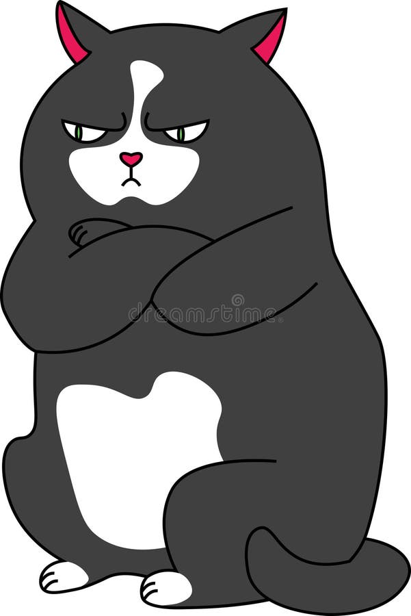 Fat Cat Drawing Stock Illustrations – 3,721 Fat Cat Drawing Stock ...