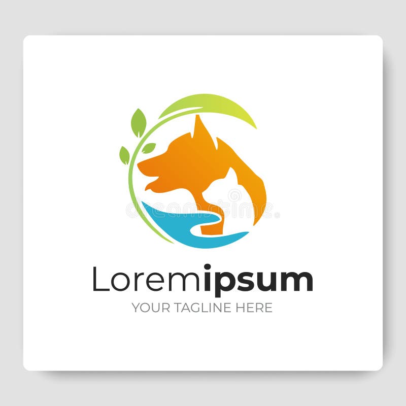 Animal Clinic Pet Care Logo Designs Stock Illustrations – 188 Animal ...
