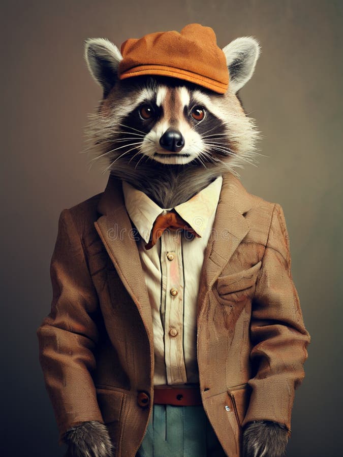 Animal in clothes stock illustration. Illustration of ducks - 316127849