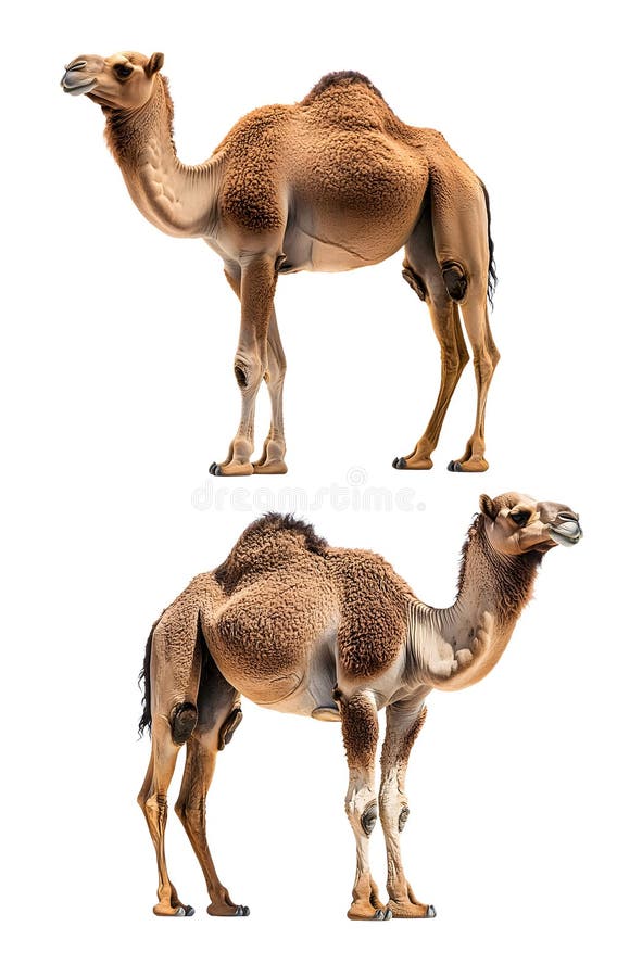 Animal Concept of a Dromedary - Camelus Dromedarius - with Copy Space ...