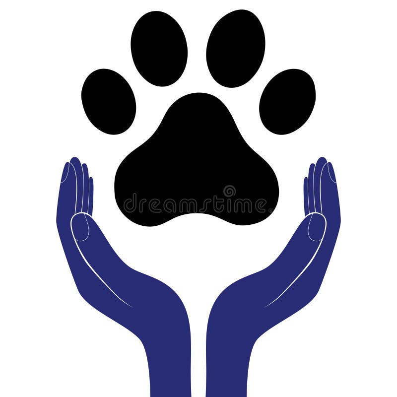 Dog Paw Human Hand Stock Illustrations – 1,944 Dog Paw Human Hand Stock ...
