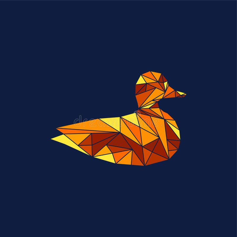 Duck Geometric Stock Illustrations – 2,059 Duck Geometric Stock ...