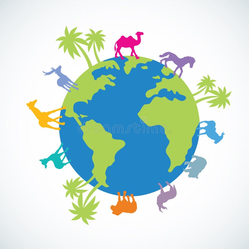 Animals and Attractions on the Planet, the Environment. Animal Shelter ...