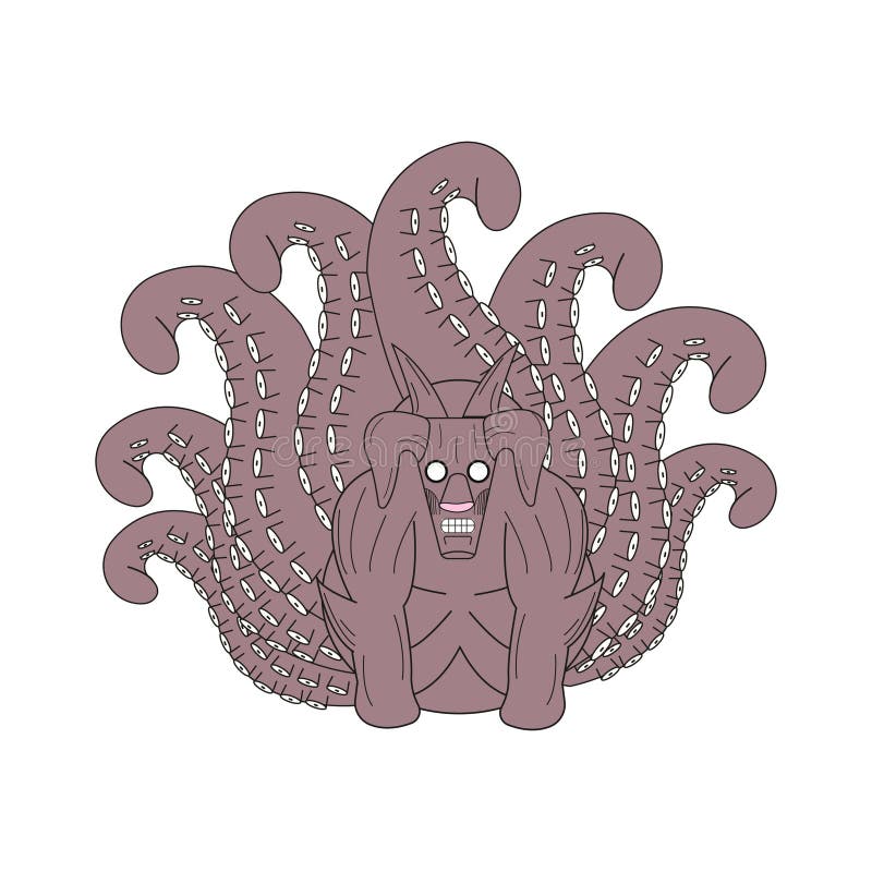 Naruto Eight Tailed Fox