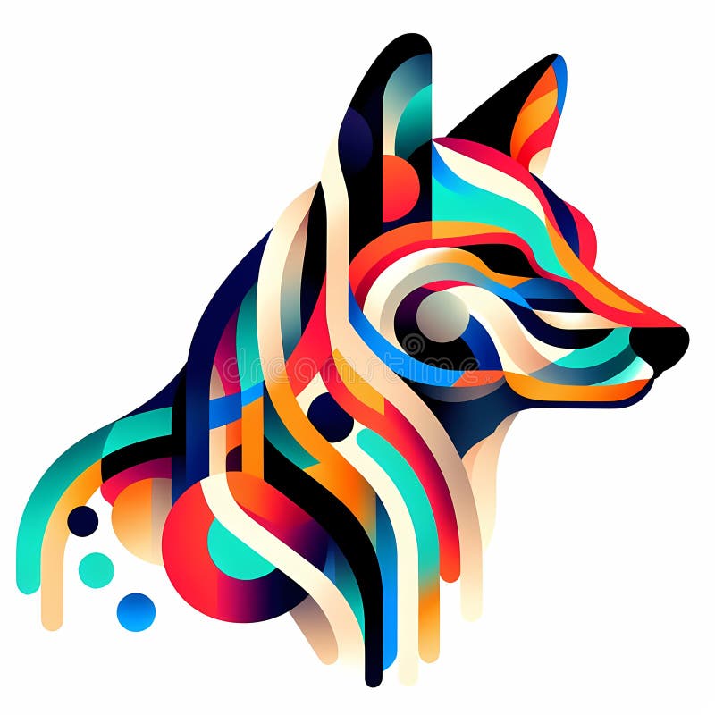 Animal Face Mascot Logo Design,image is Generated with the Use of AI ...