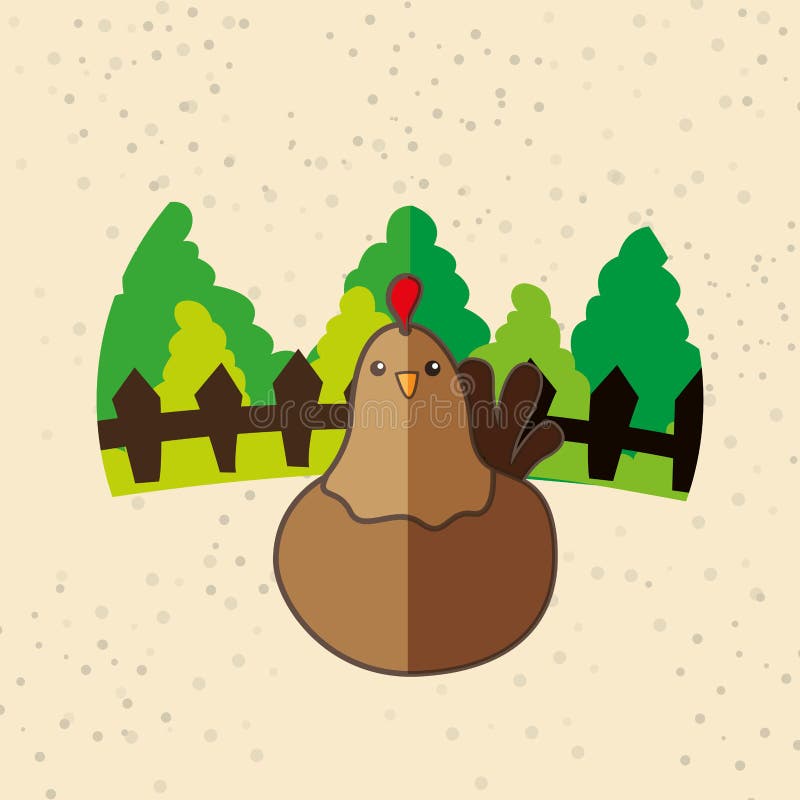 Animal farm design stock illustration. Illustration of drawing - 70267594