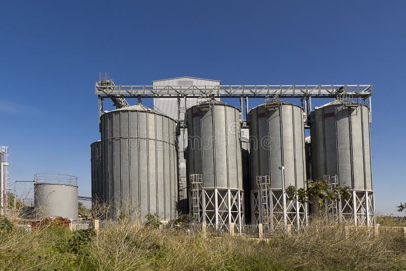 Animal feed mill stock photo. Image of factory, mill - 67118940