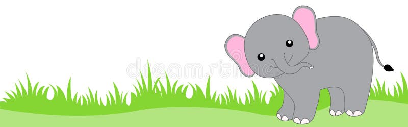 Animal header / border stock vector. Illustration of childhood - 16199621