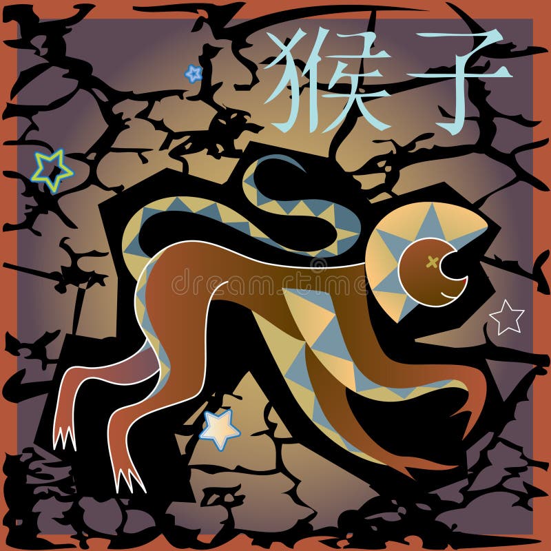 Scorpio Zodiac Sign.Horoscope Circle.Watercolor Stock Vector ...