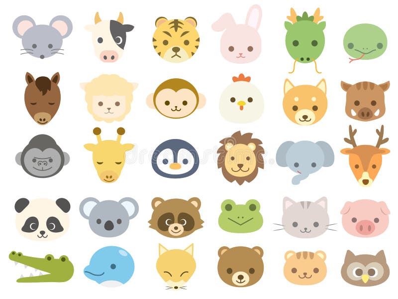 Animal icon stock vector. Illustration of frog, collection - 140090961