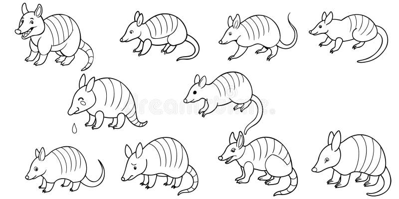 Animal Line Art Design ,vector Design Stock Vector - Illustration of ...