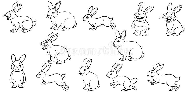 Animal Line Art Design ,vector Design Stock Vector - Illustration of ...