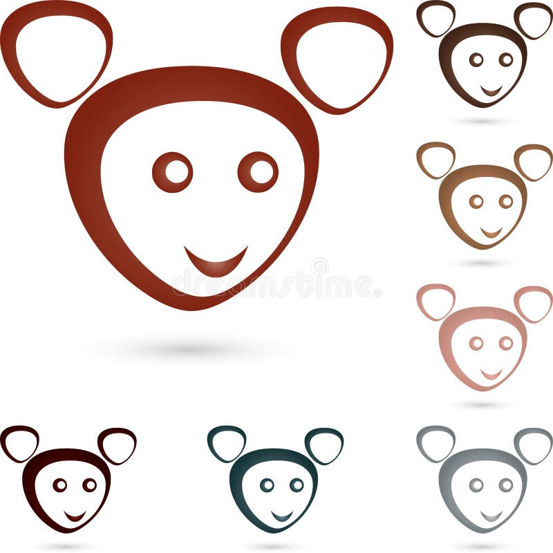 Animal, Mouse, Face, Illustration Stock Vector - Illustration of ...