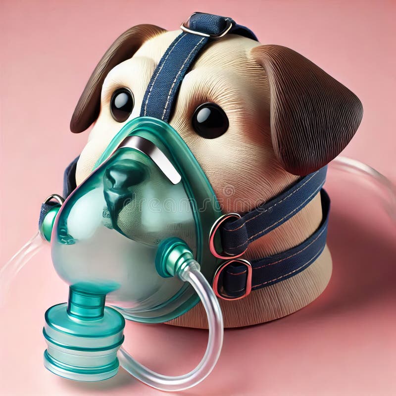 Animal Oxygen Mask Specifically Designed for Veterinary Use Stock ...